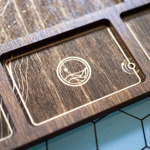 STRATA STRIKE | Dune: Imperium / Uprising Player Board - Kona Wood ...