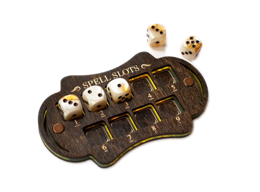 STRATA STRIKE Dnd 5e Spell Slot Tracker Spell Slot Counter Kona and ...