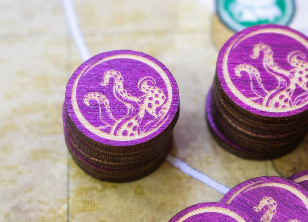 STRATA STRIKE | Eldritch Horror - Wooden Eldritch Tokens - Sets of 10 ...