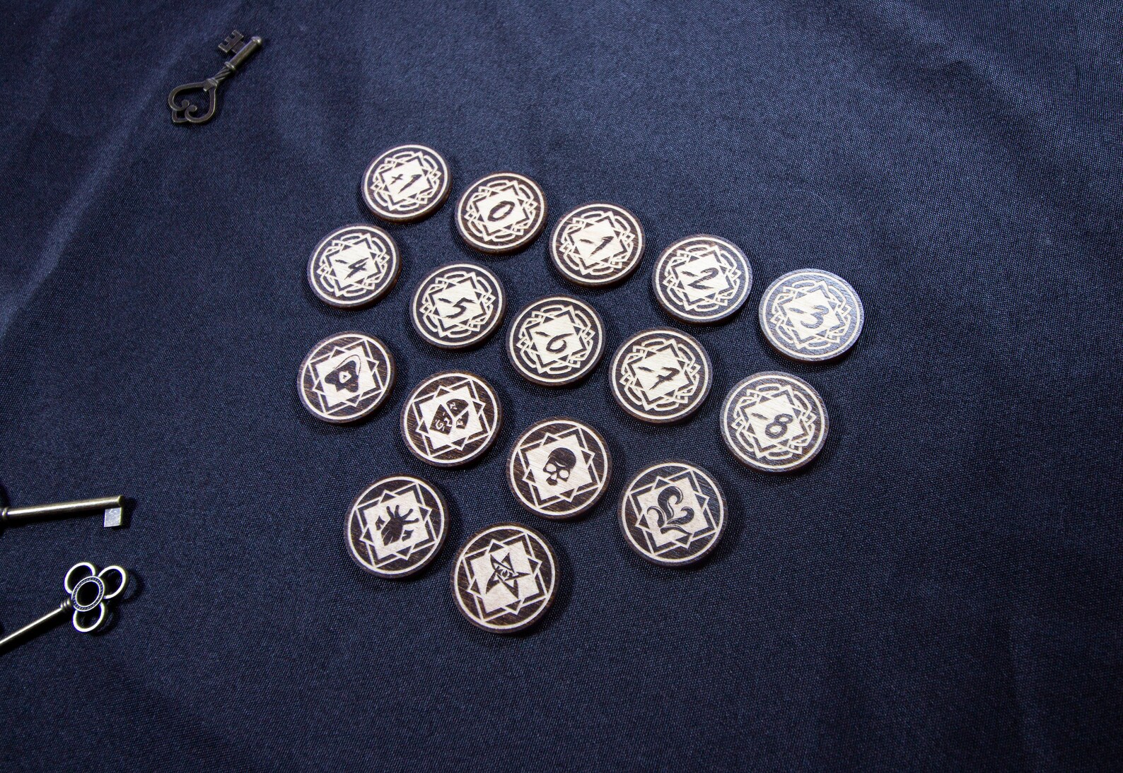 STRATA STRIKE | Arkham Horror LCG Chaos Tokens - Etsy