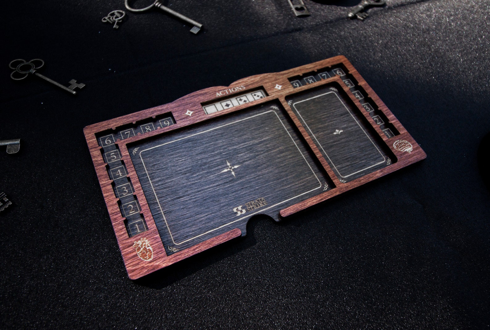 STRATA STRIKE Arkham Horror LCG Player Board Cognac and - Etsy