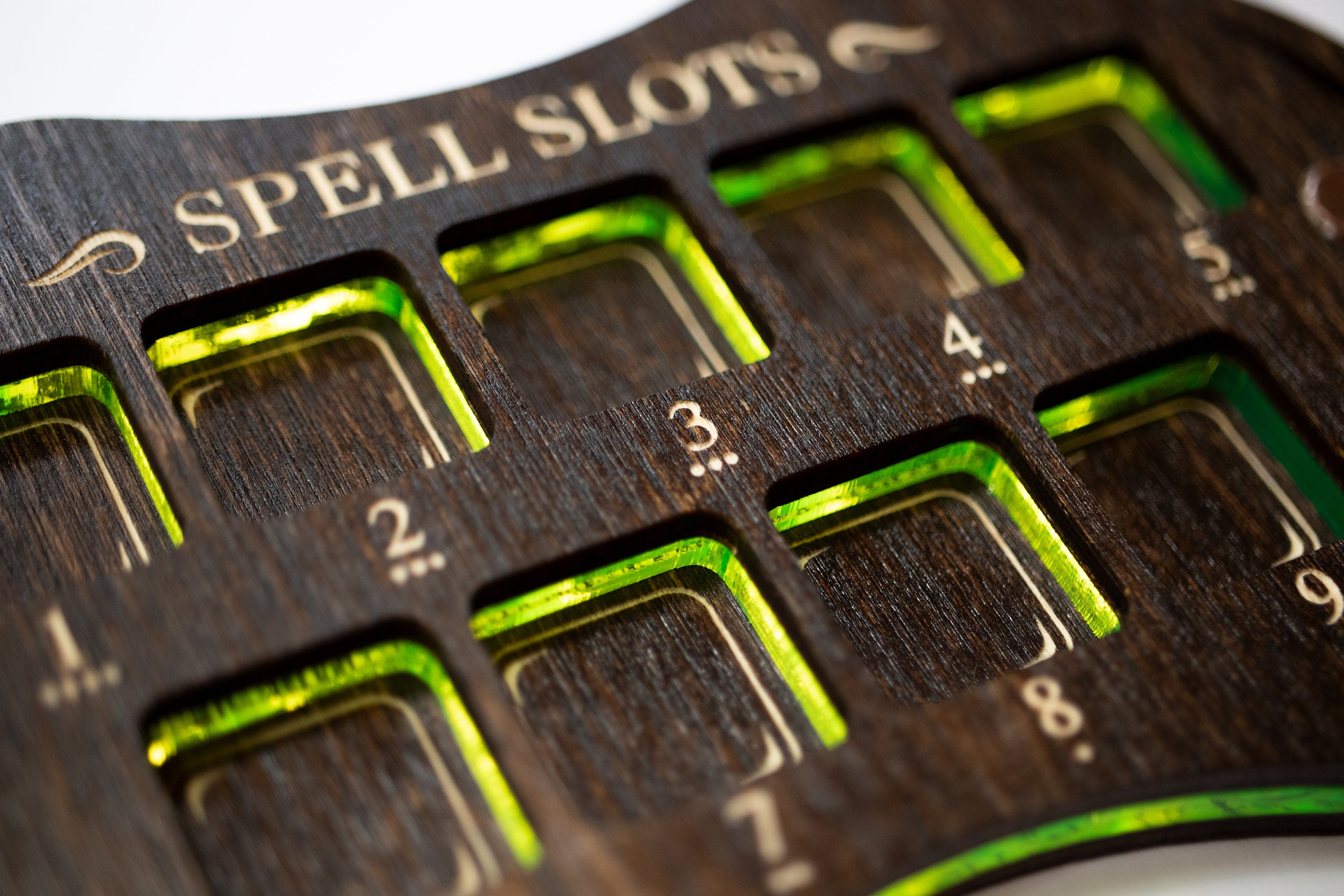 STRATA STRIKE Dnd 5e Spell Slot Tracker Spell Slot Counter - Etsy