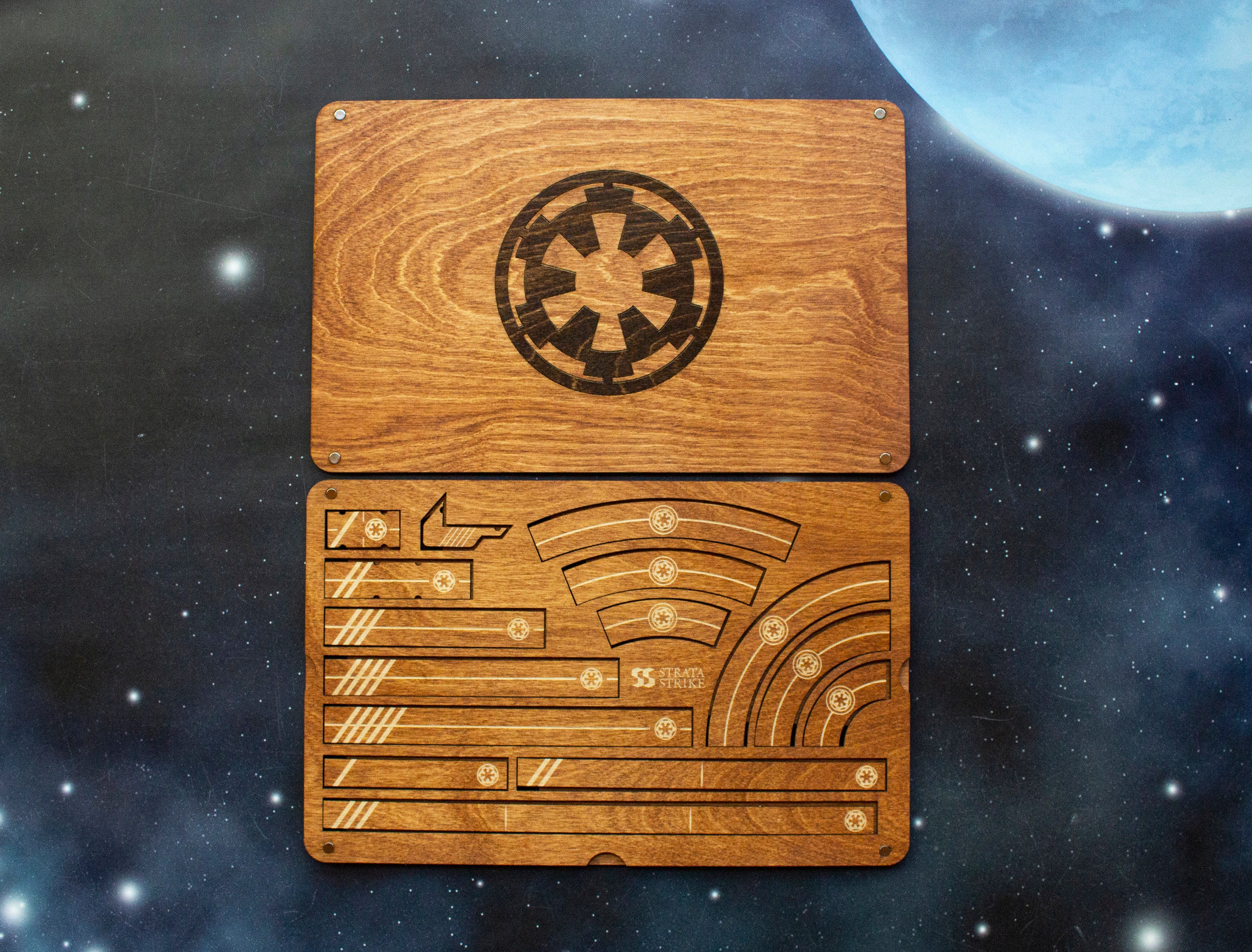 Board Games X-Wing Miniatures Template Tray 2.0 Imperial Edition Games ...