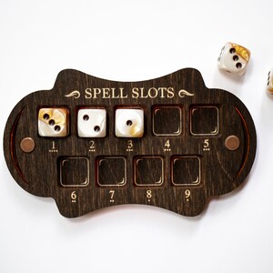 STRATA STRIKE Dnd 5e Spell Slot Tracker Spell Slot Counter Kona and ...