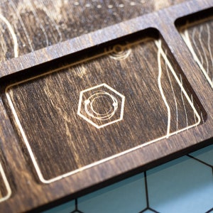 STRATA STRIKE | Dune: Imperium / Uprising Player Board - Kona Wood ...