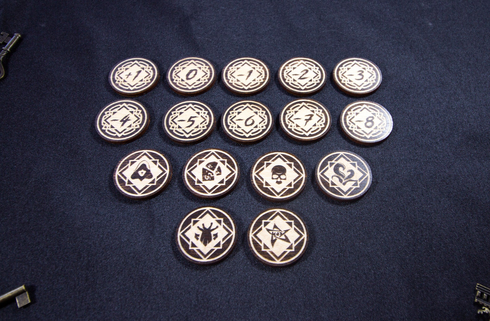 STRATA STRIKE | Arkham Horror LCG Chaos Tokens - Etsy