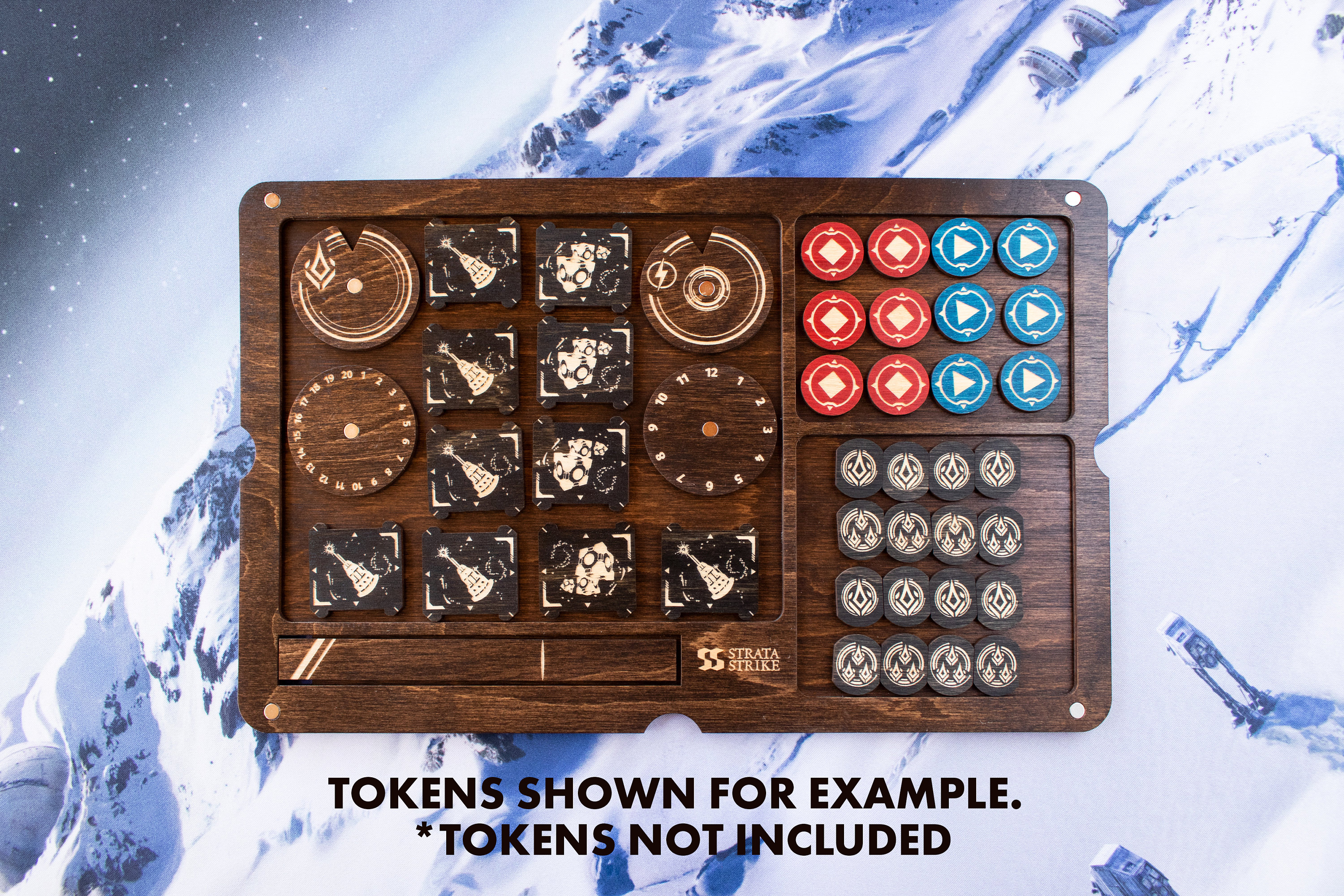 STRATA STRIKE X-wing Scenario Token Tray & 1.5 Range Ruler - Etsy