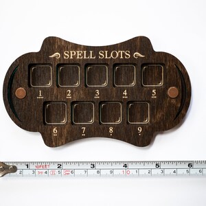 STRATA STRIKE Dnd 5e Spell Slot Tracker Spell Slot Counter Kona and ...