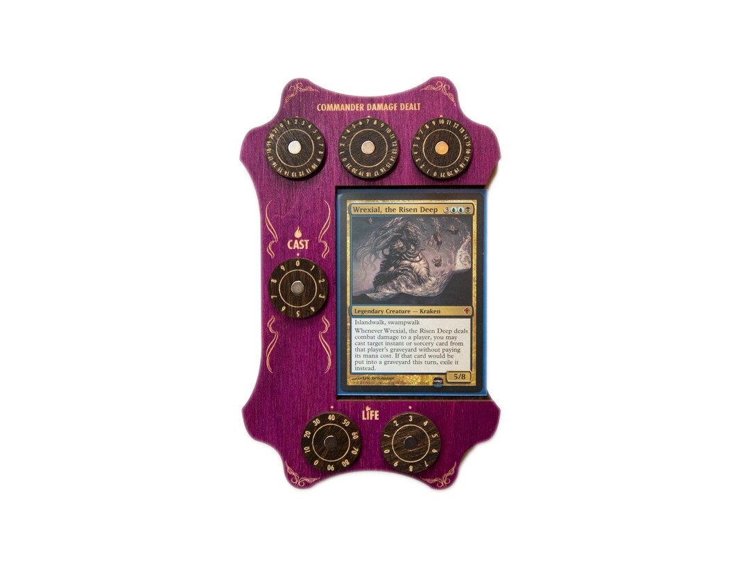 STRATA STRIKE | Commander Command Zone Tray With Dial Counters - MTG ...