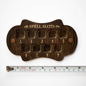 STRATA STRIKE Dnd 5e Spell Slot Tracker Spell Slot Counter Kona and ...
