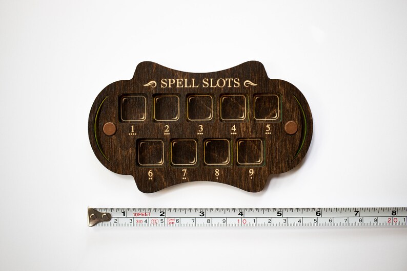 STRATA STRIKE Dnd 5e Spell Slot Tracker Spell Slot Counter - Etsy