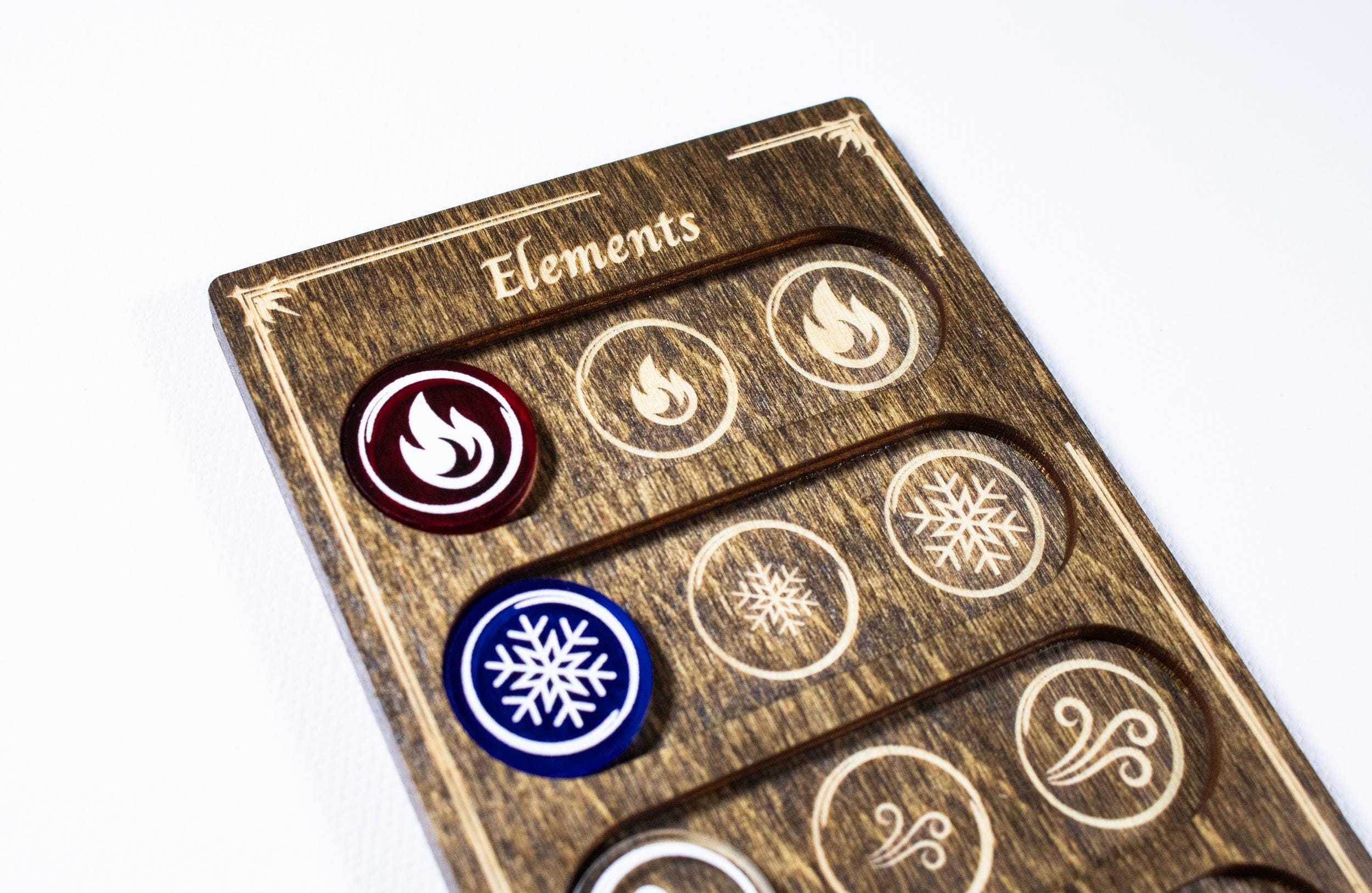 STRATA STRIKE | Gloomhaven Compatible Element Tracker - Kona - Etsy