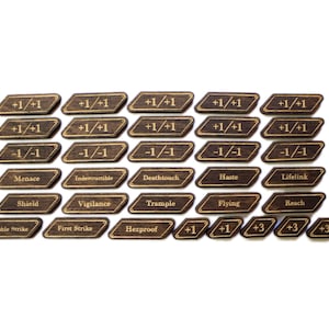 STRATA STRIKE | 33 Token Counters - MTG Magic the Gathering Compatible ...