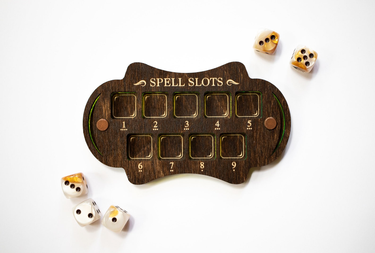 STRATA STRIKE Dnd 5e Spell Slot Tracker Spell Slot Counter - Etsy
