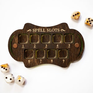 STRATA STRIKE Dnd 5e Spell Slot Tracker Spell Slot Counter Kona and ...