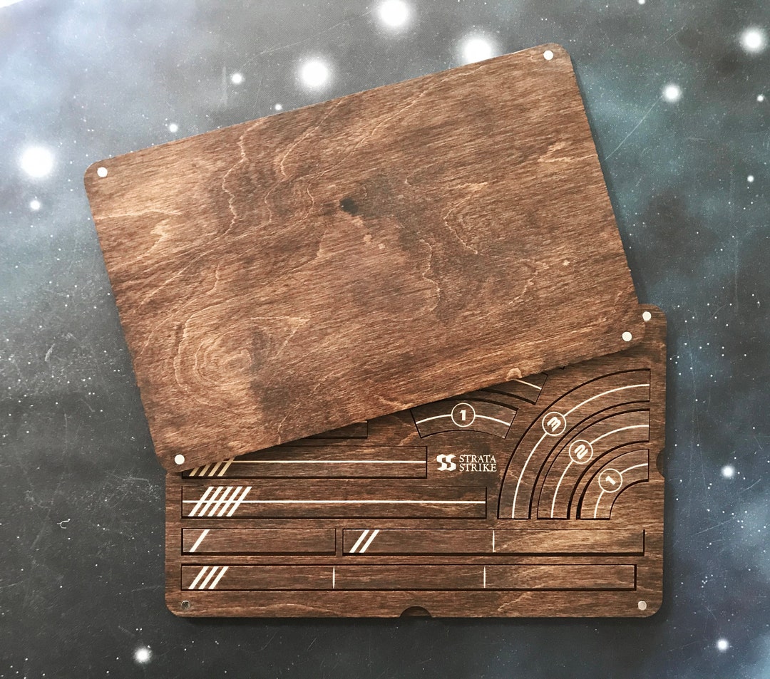 STRATA STRIKE X-wing Miniatures Template Tray 2.0 Kona Color - Etsy