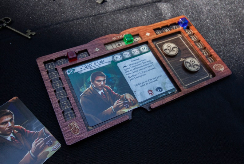STRATA STRIKE Arkham Horror LCG Player Board Cognac and - Etsy