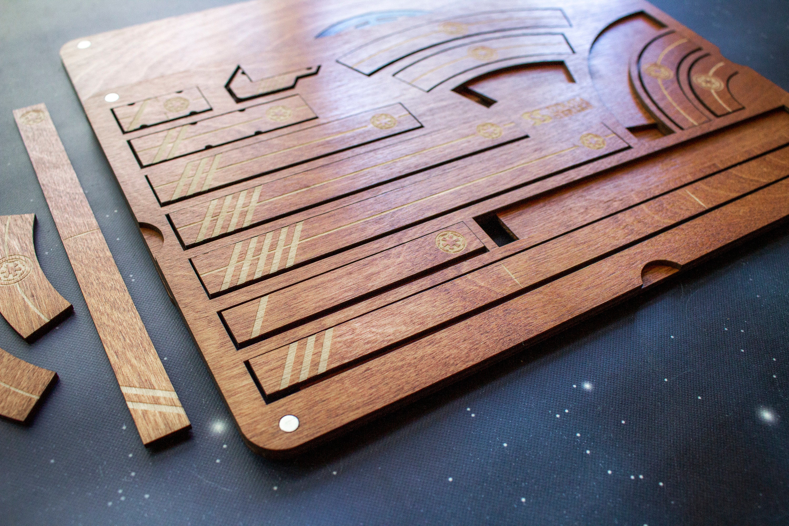 Board Games X-Wing Miniatures Template Tray 2.0 Imperial Edition Games ...