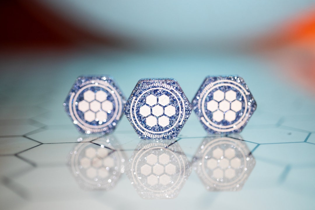 STRATA STRIKE | Shield Token | Glitter Acrylic – X-wing - Etsy