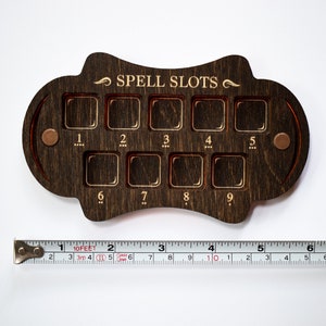 STRATA STRIKE Dnd 5e Spell Slot Tracker Spell Slot Counter Kona and ...