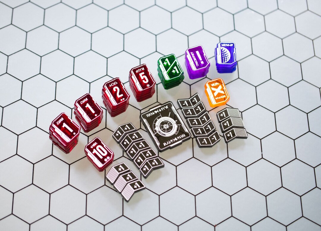 STRATA STRIKE | Star Wars Unlimited Compatible | 55 Transparent Acrylic ...