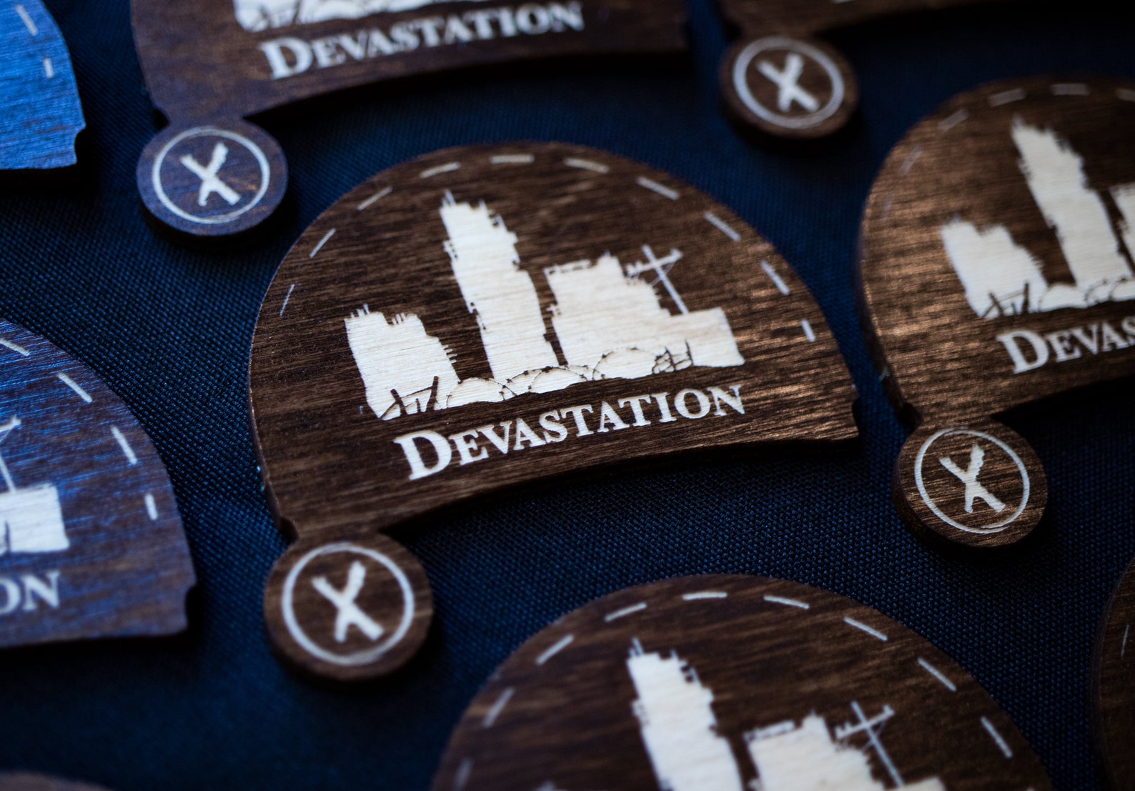 STRATA STRIKE | Eldritch Horror - Set of 9 Devastation Markers | Kona ...