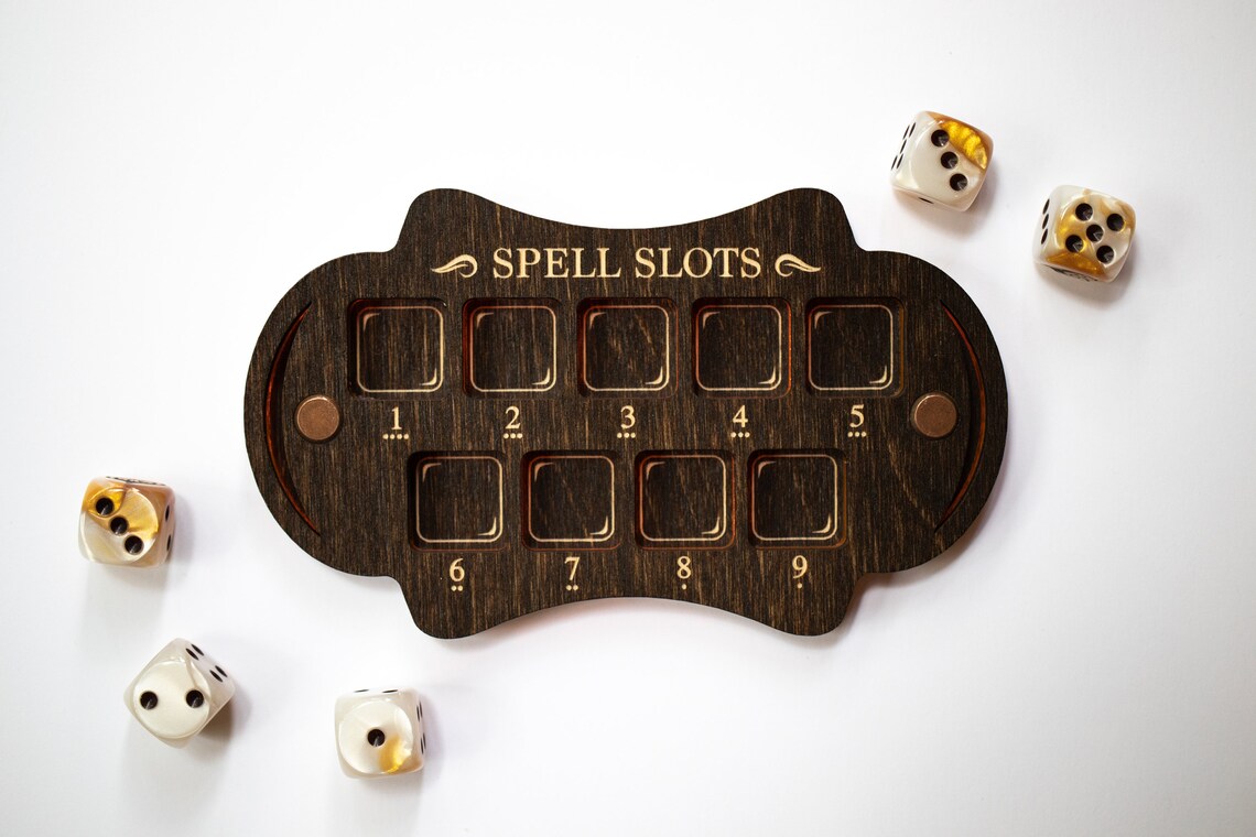 STRATA STRIKE Dnd 5e Spell Slot Tracker Spell Slot Counter - Etsy