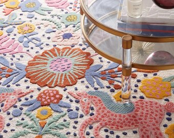 Viper Wool Hand Tufted Modern Area Rug for Home Decorative, Living Room ...