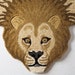 Lion Print Rug 100%wool Handtufted Rug for Home Living Kids - Etsy