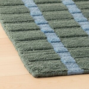 Area Rug Loop Cut Hand-tufted 100% Wool Handmade Carpet for Home ...