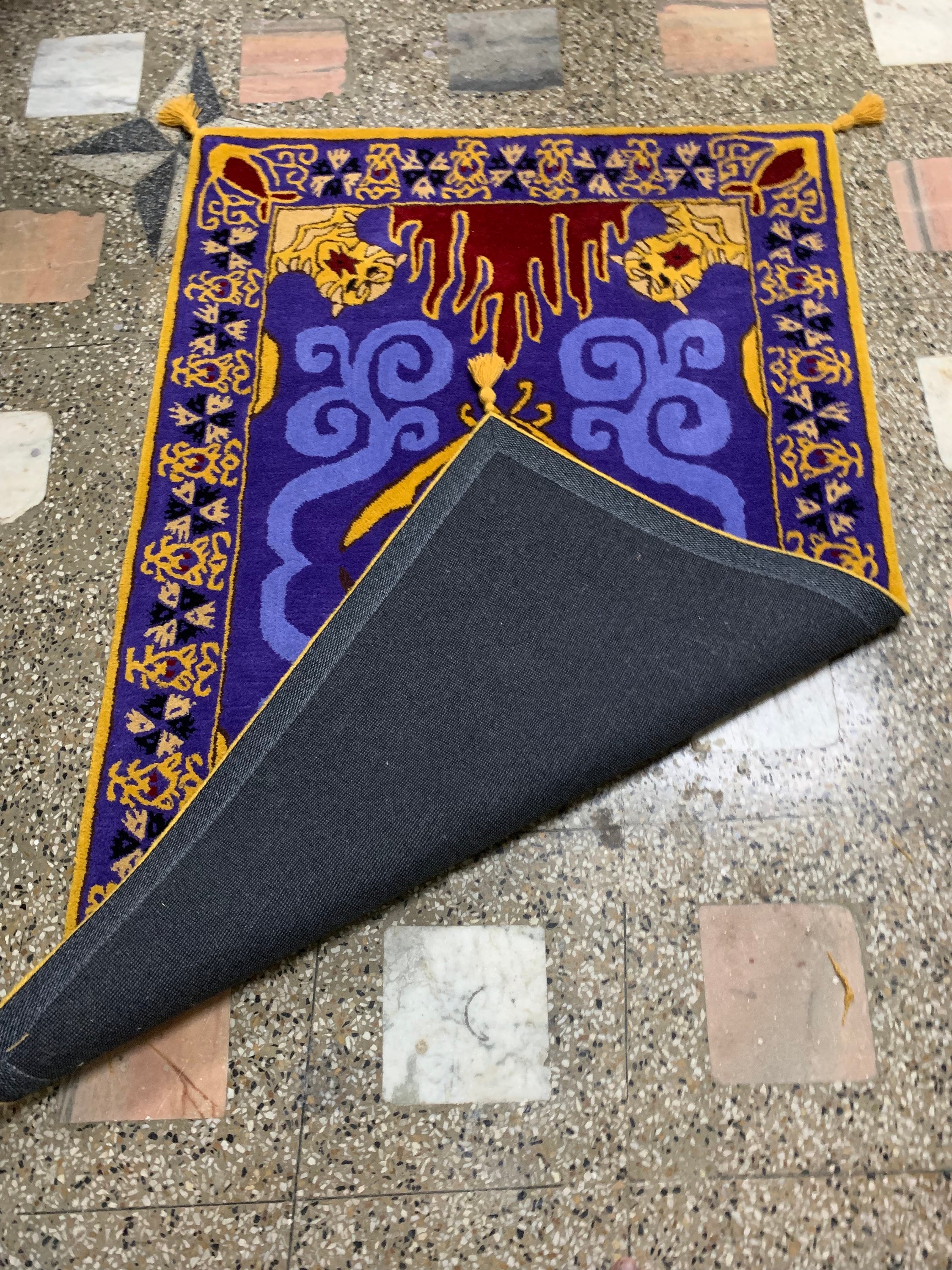 Aladdin Magic 100%wool Handtufed Area Rug for Home Living to - Etsy