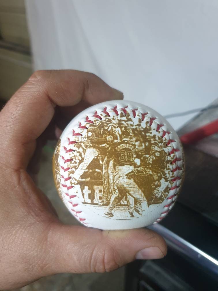 Chicago Cubs Laser Engraved Baseball Mlb Chicago Cubs | Etsy