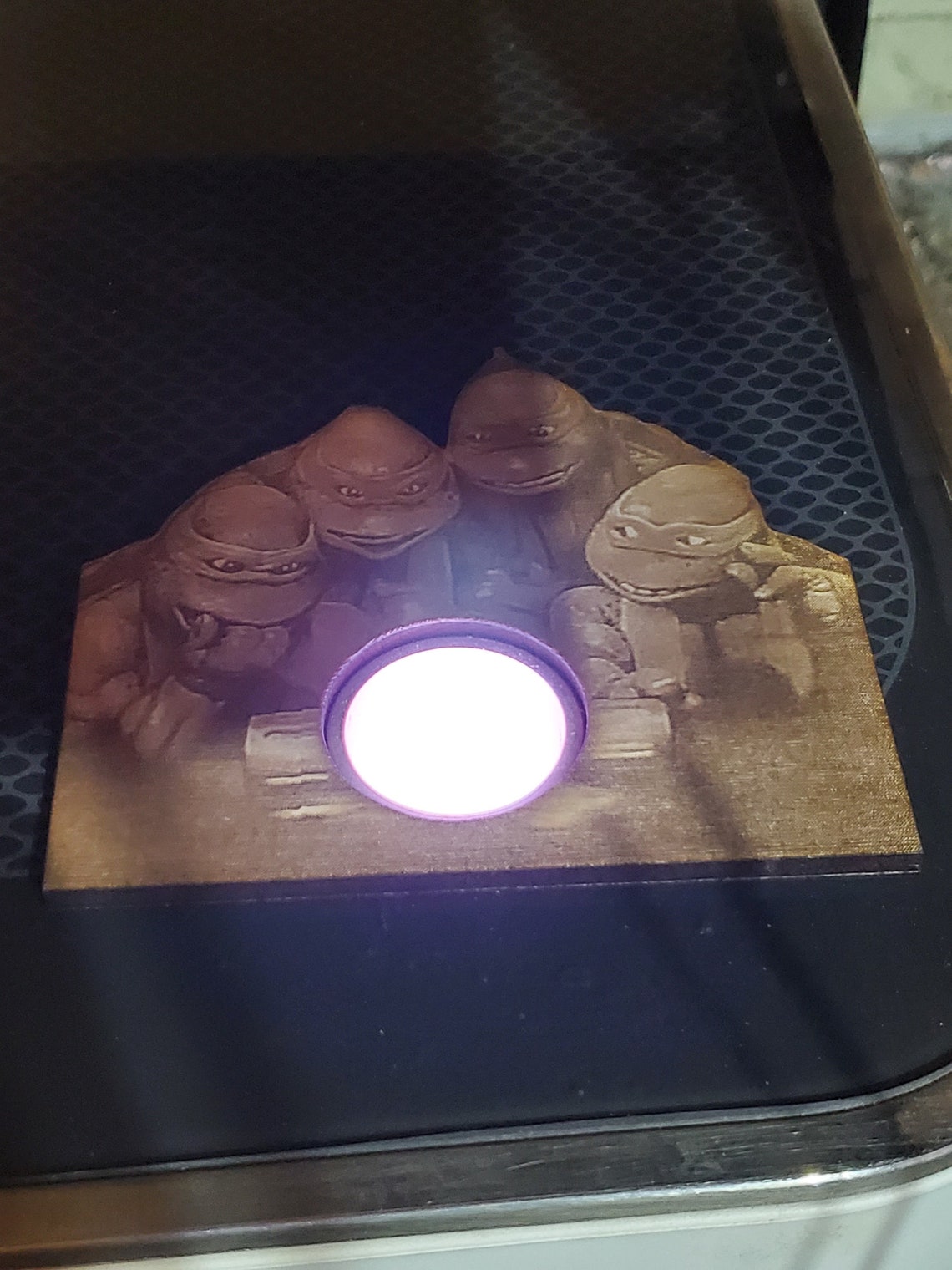 Glowforge Ready Tmnt Glowforge Button File. - Tmnt - Teenage Mutant ...