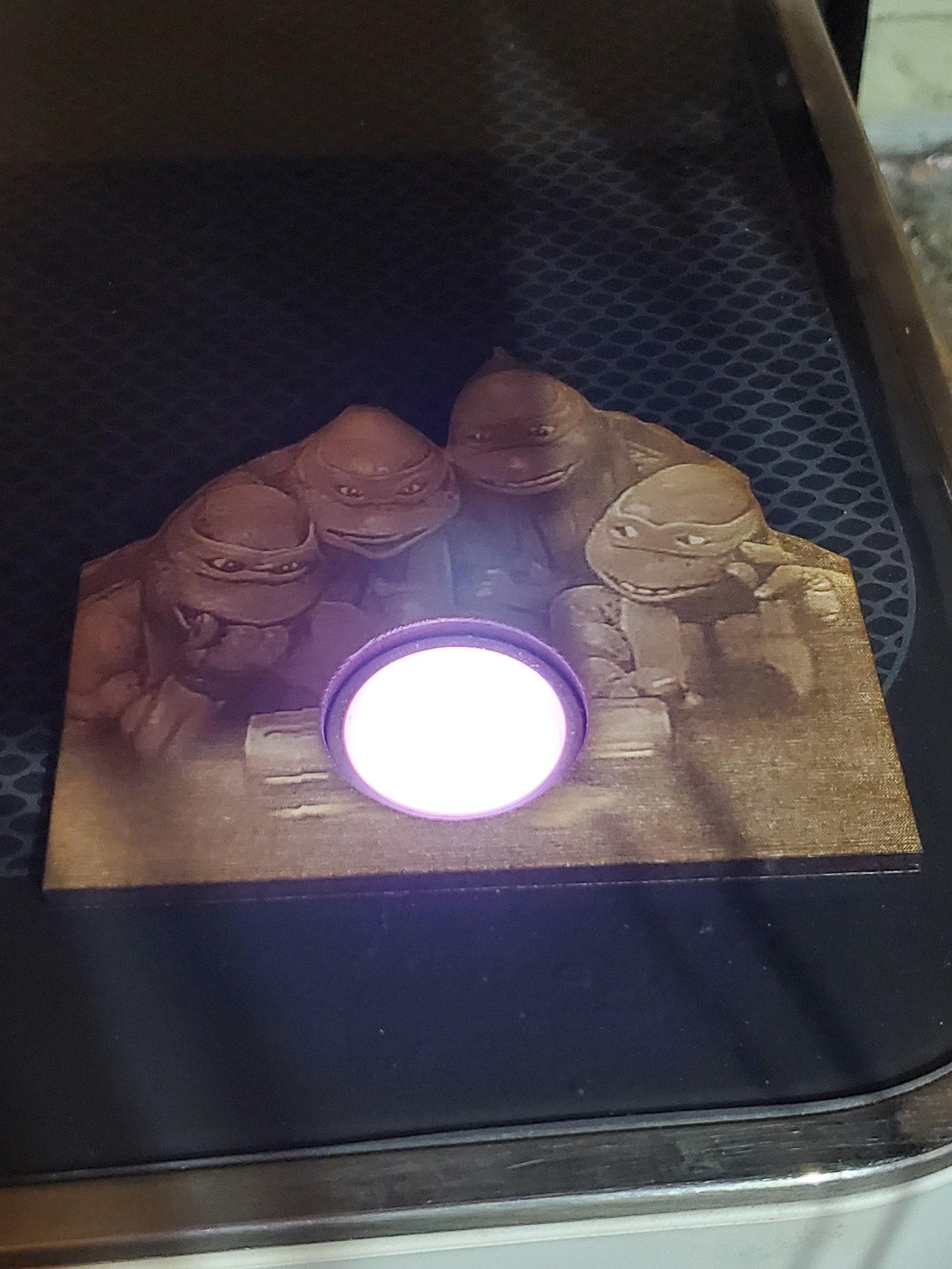 Glowforge Ready Tmnt Glowforge Button File. - Tmnt - Teenage Mutant ...