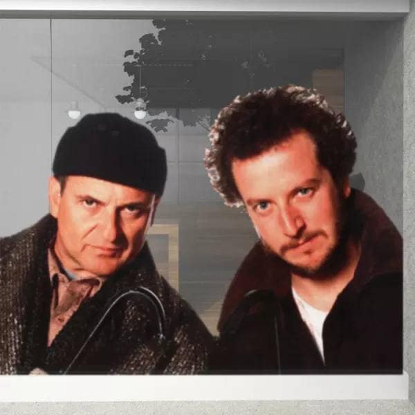 Home Alone Window Cling - Etsy