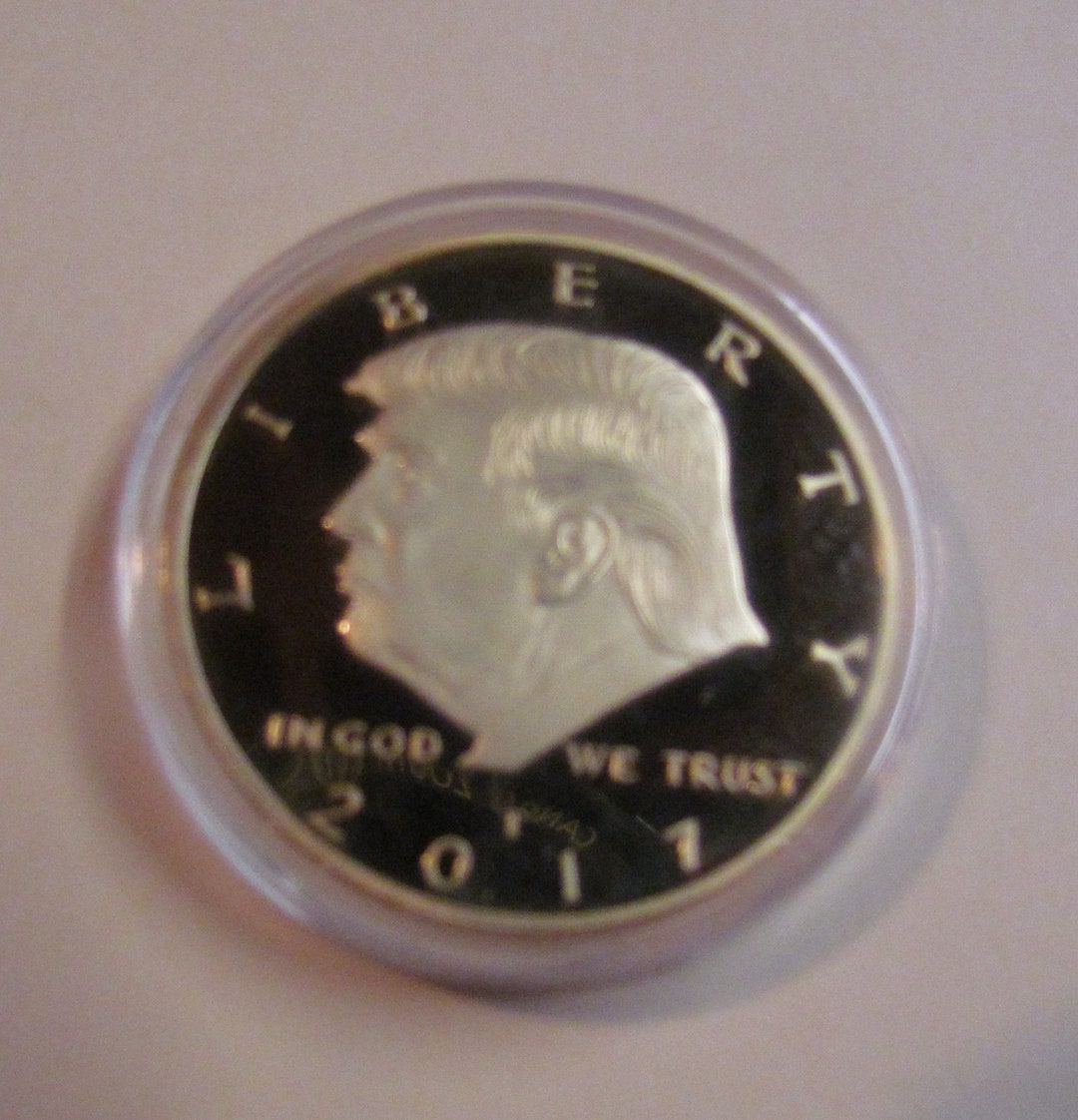 TRAITOR TRUMP 2017 Inauguration Coins, Faux Gold Made in China - Etsy