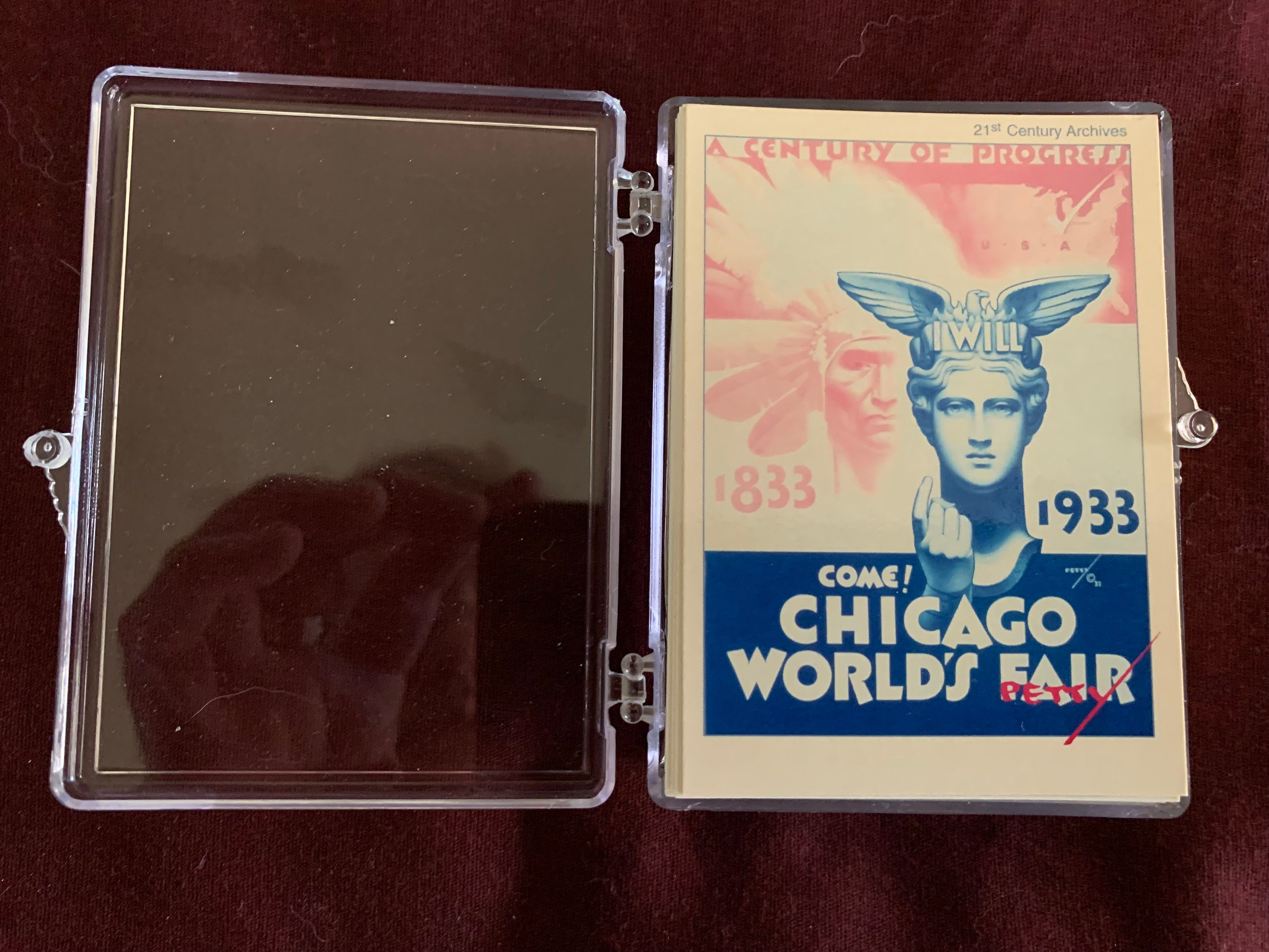 Petty Pinup Girls Trading Cards Set 2 in Clear Card - Etsy