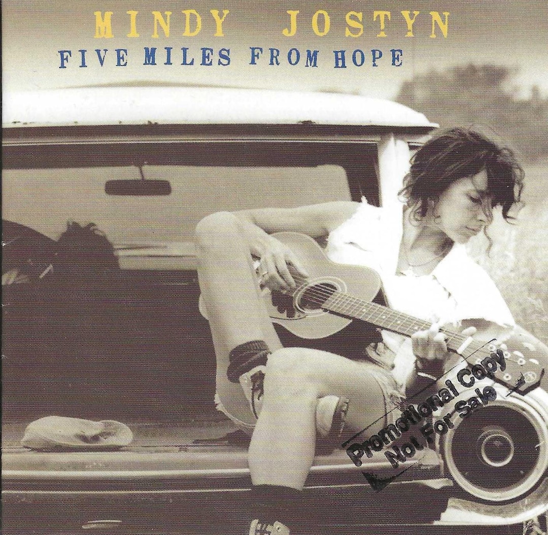 Mindy Jostyn - Five Miles From Hope - Out of Print - Used CD - Etsy