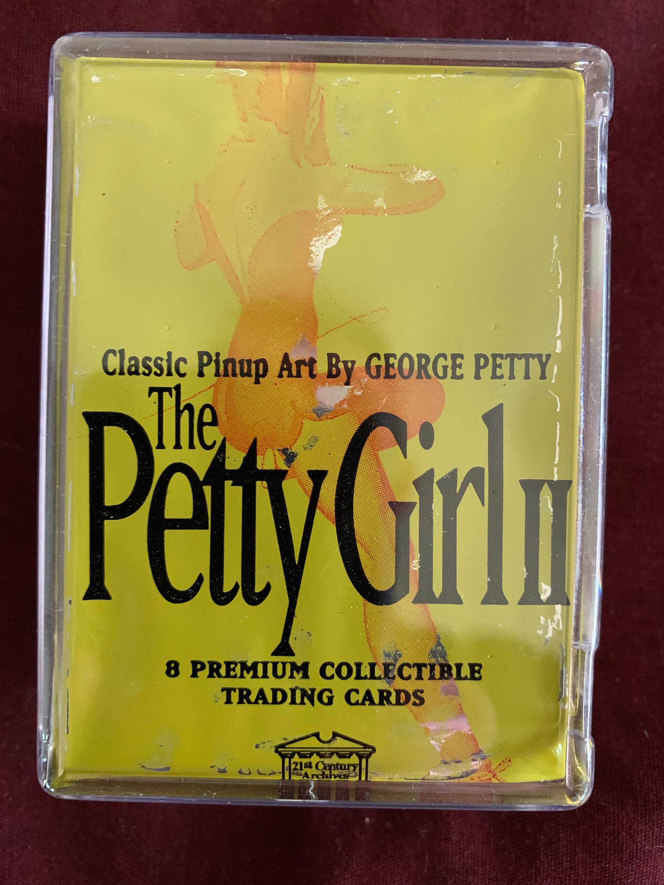 Petty Pinup Girls Trading Cards Set 2 in Clear Card - Etsy