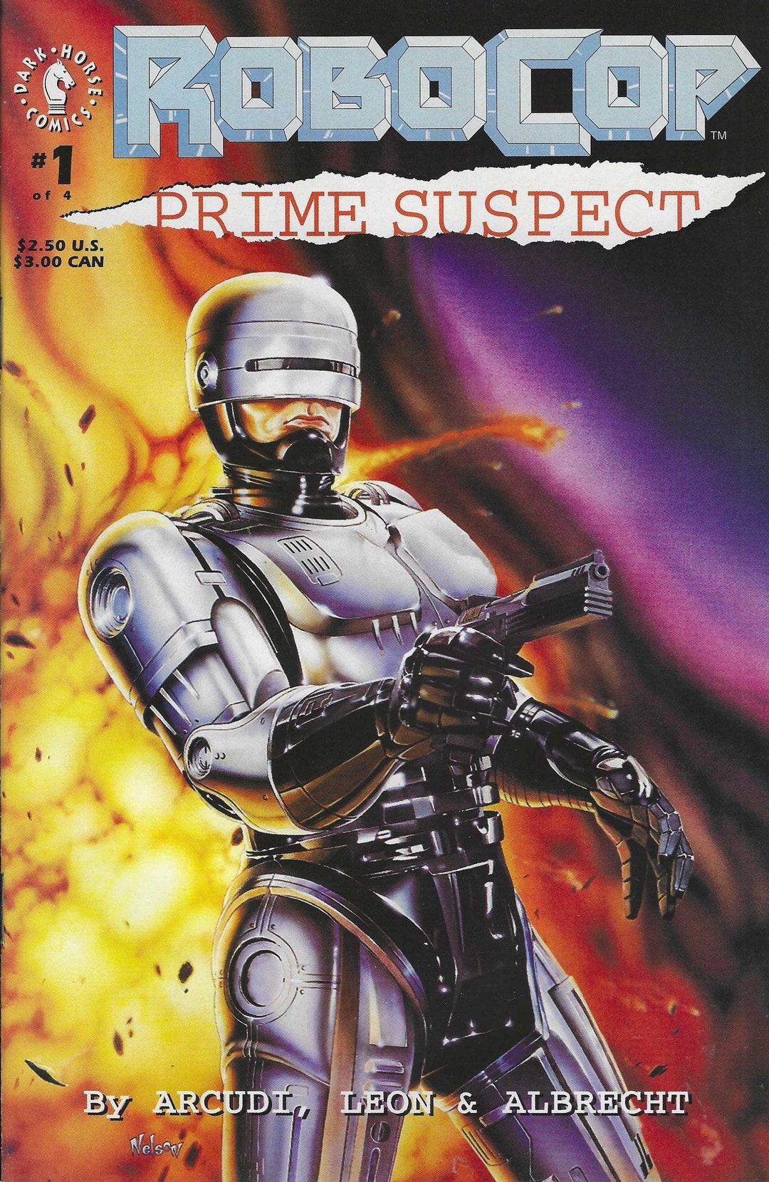 Robocop: Prime Suspect #1 (oct 92) - Dark Horse Comics - Etsy