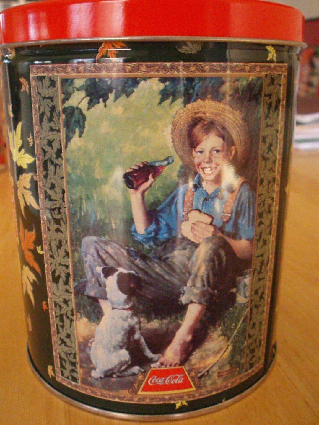 Coca-cola Cookie Tin and Jigsaw Puzzle (1999) - Theme: Vintage Ad ...