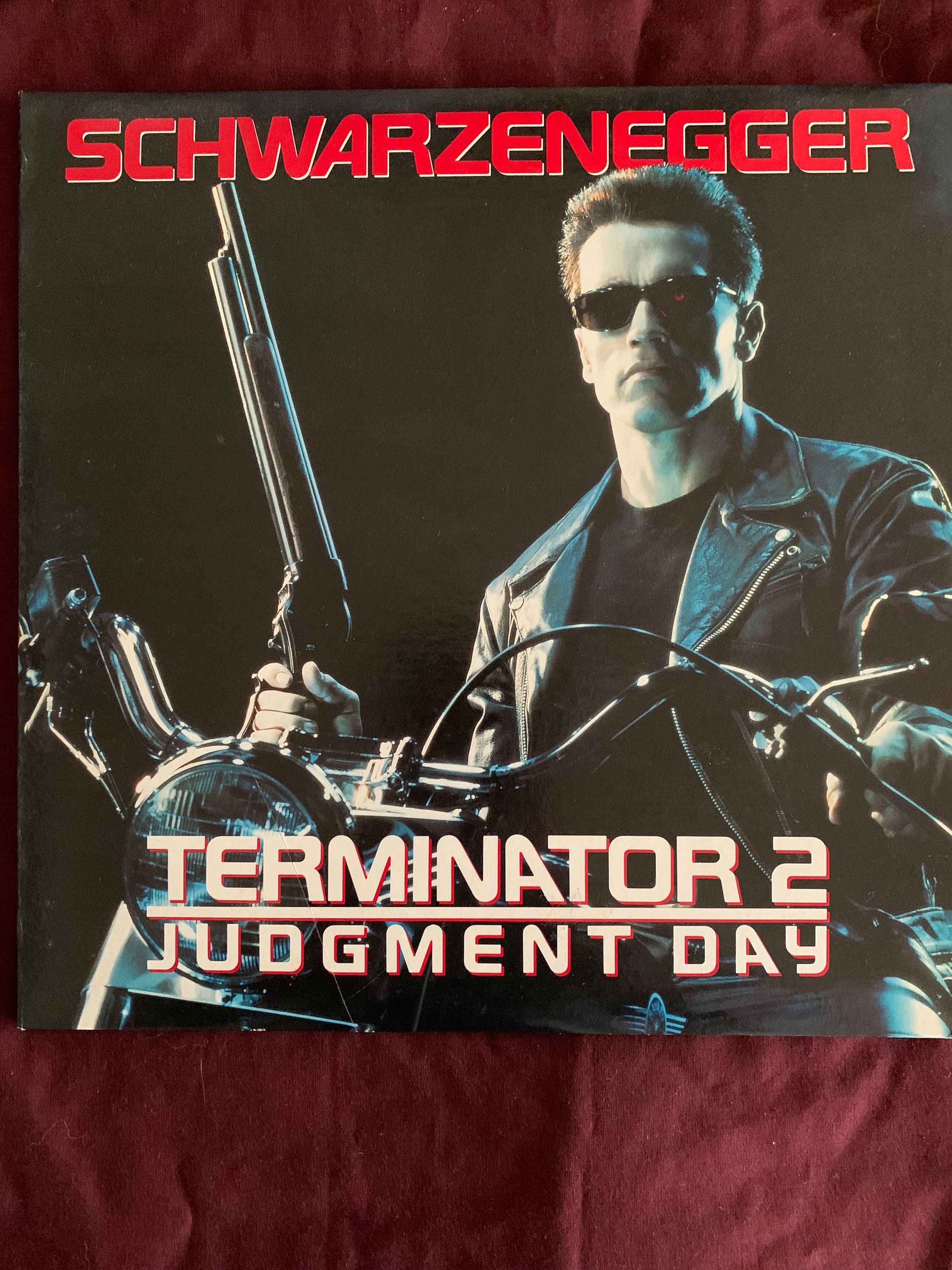 Terminator 2: Judgment Day (1991) - 2 Laser Discs - Etsy
