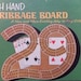 29 Cribbage Board Template "printable Download Only" - Etsy