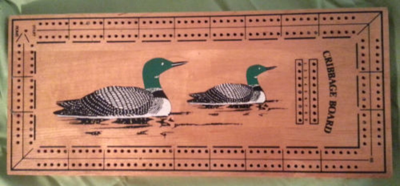 Rectangular Cribbage Board Template - Crisloid Style - Etsy
