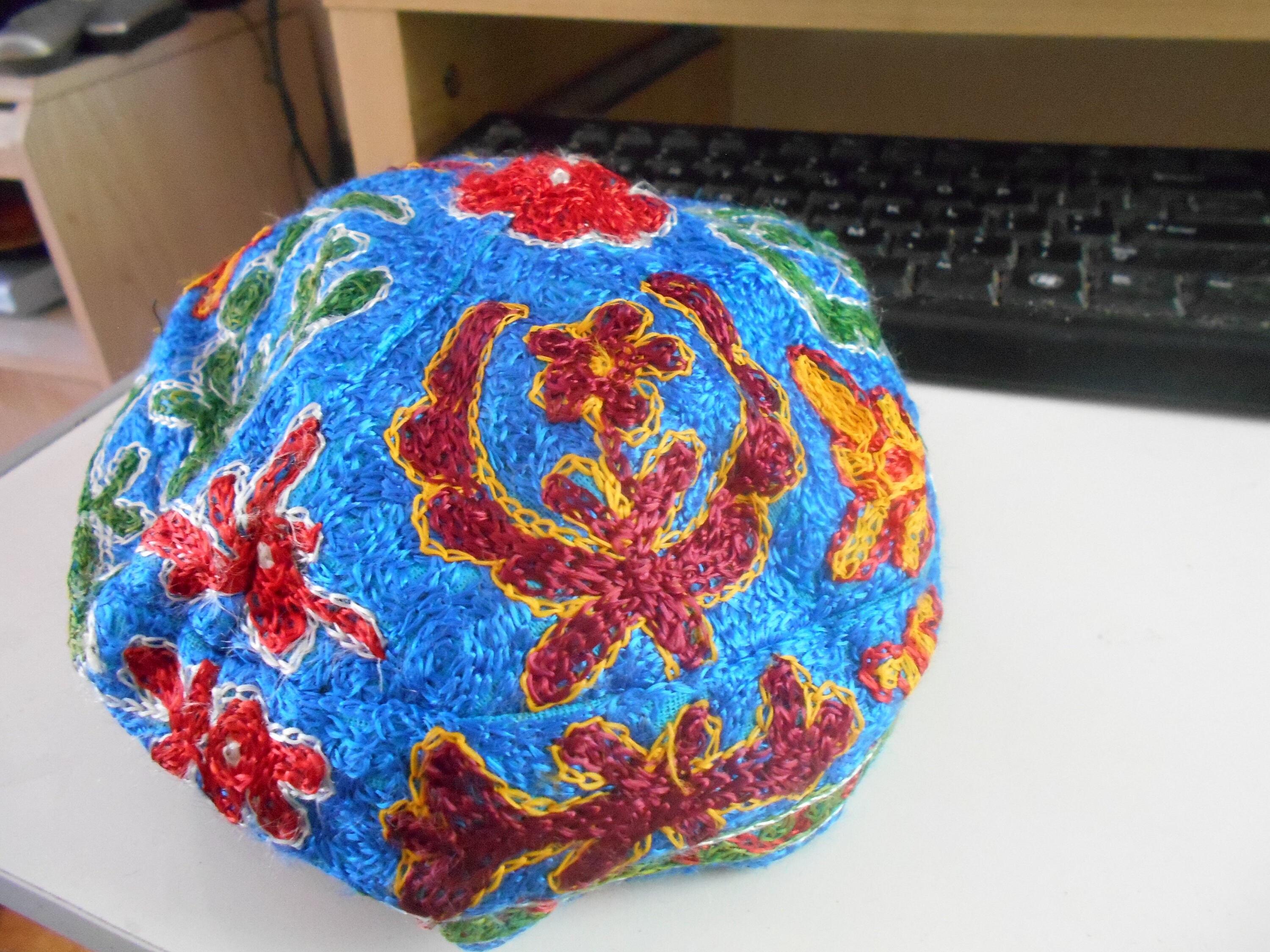 Muslim.skull-cap. Kufi. Tubeteika. Kippah. Yarmulke.uzbek Hat ...