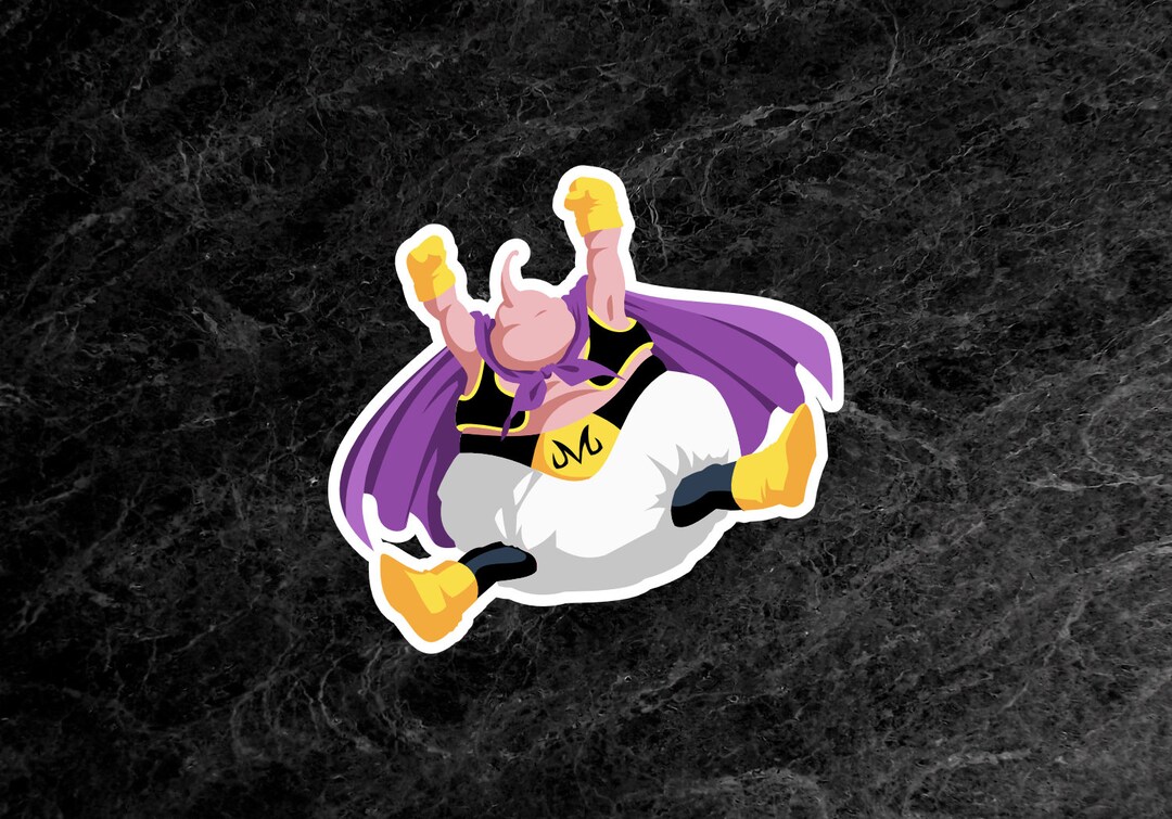 Majin Buu (fat) Sticker - Etsy