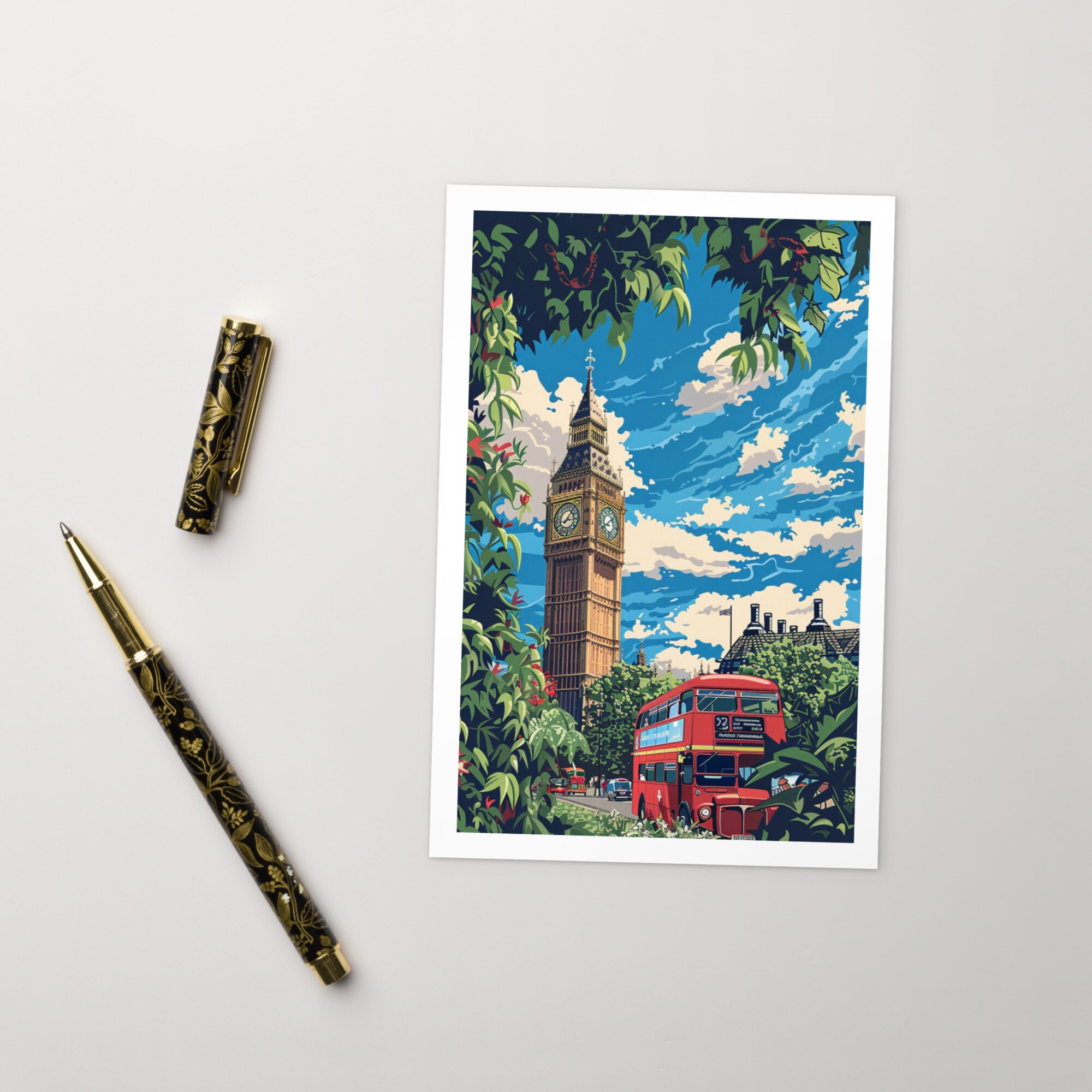 London's Big Ben Standard Postcard - Etsy