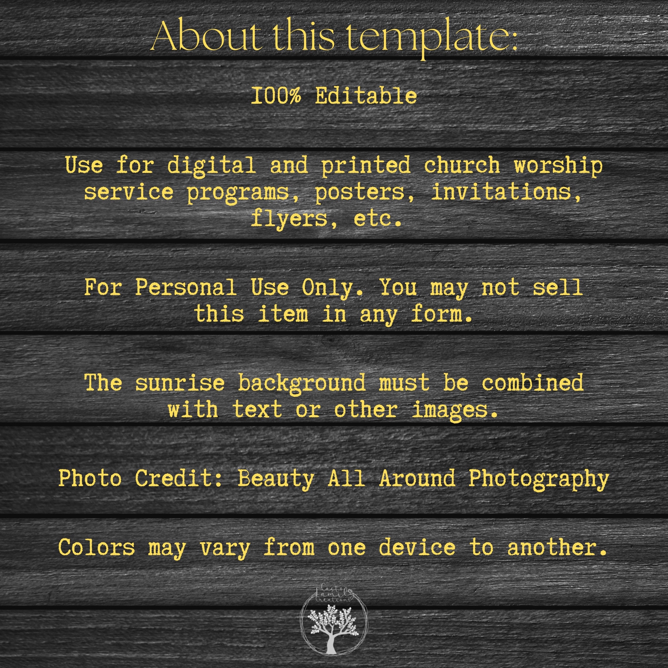 Easter Flyer Church Worship Service Christian Program/invitation ...