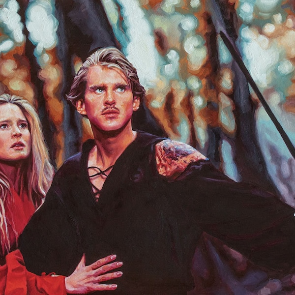 Princess Bride Fire Swamp Poster - Etsy