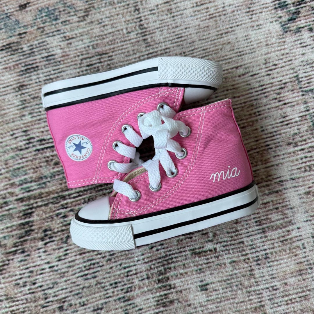 Custom Baby Toddler Converse Custom Sneakers Kids Birthday Christmas ...